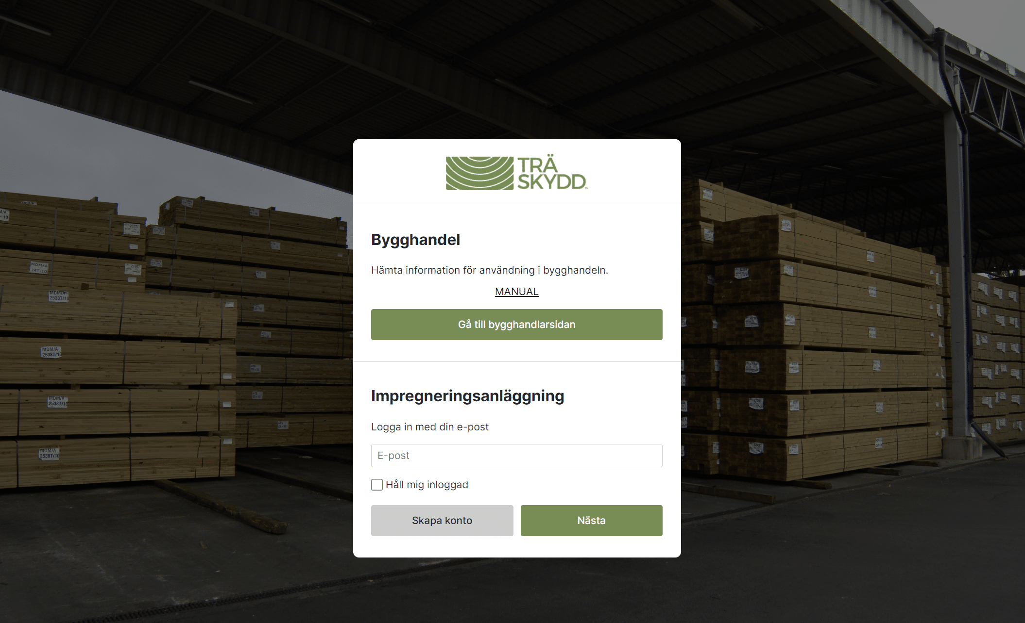 Nyheter i TSM-systemet: Bygghandlarlistan - Svenska Träskyddsföreningen